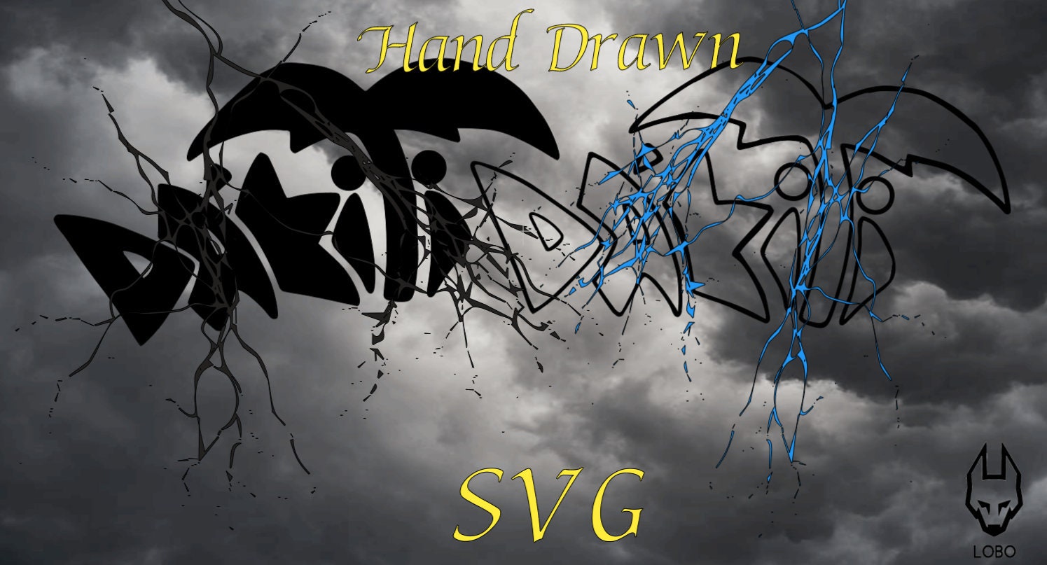 Hand Drawn Bad Bunny Dakiti Font SVG Layered 2 for One - Etsy