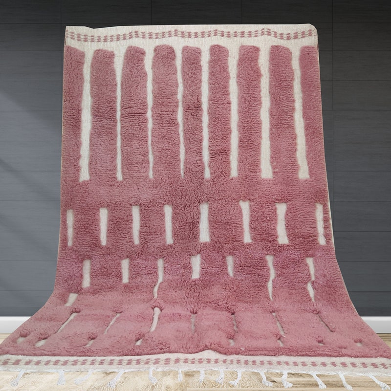 Pink Moroccan Rug - Etsy
