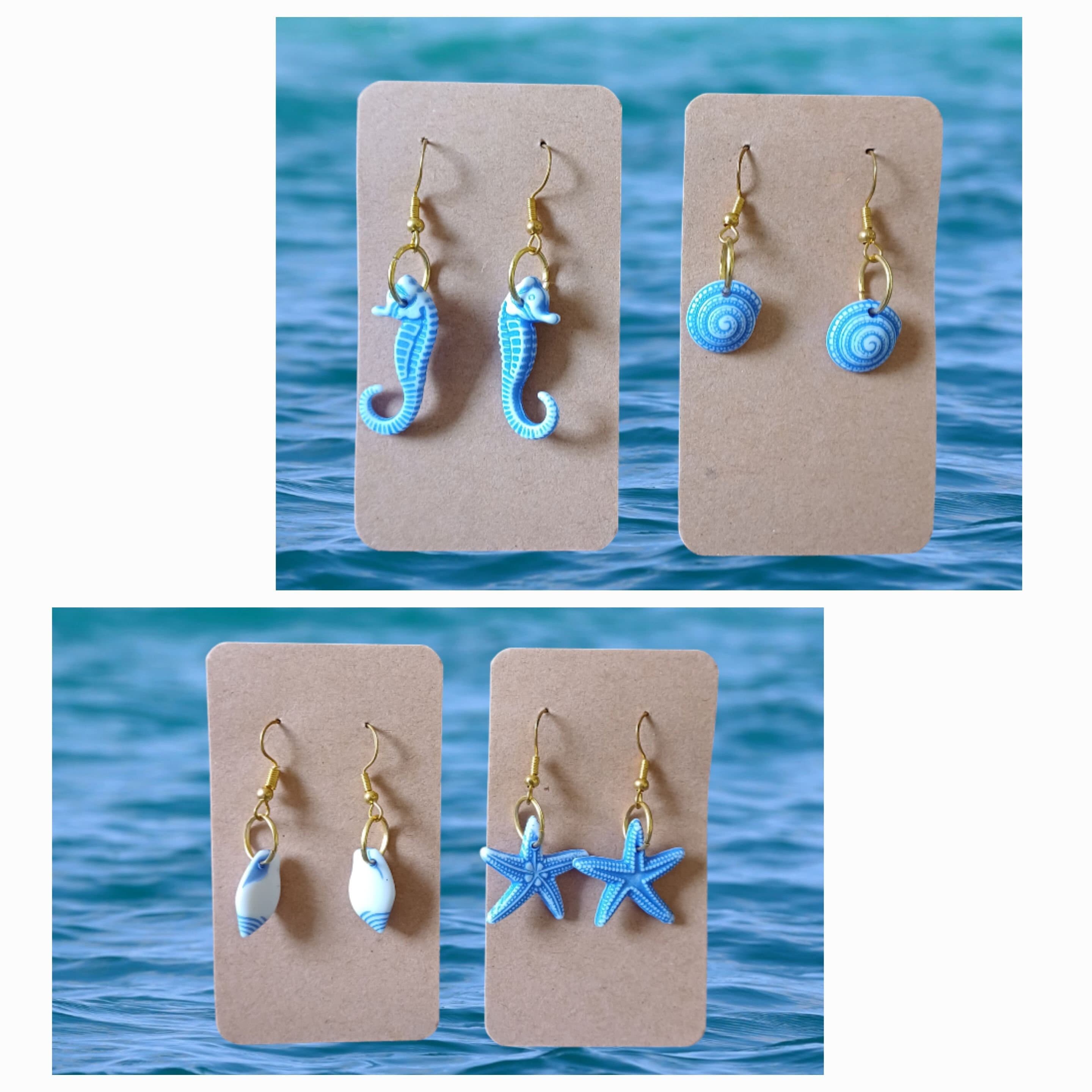 Handcrafted Ocean-inspired Earrings for Those Who Love to Hear the ...