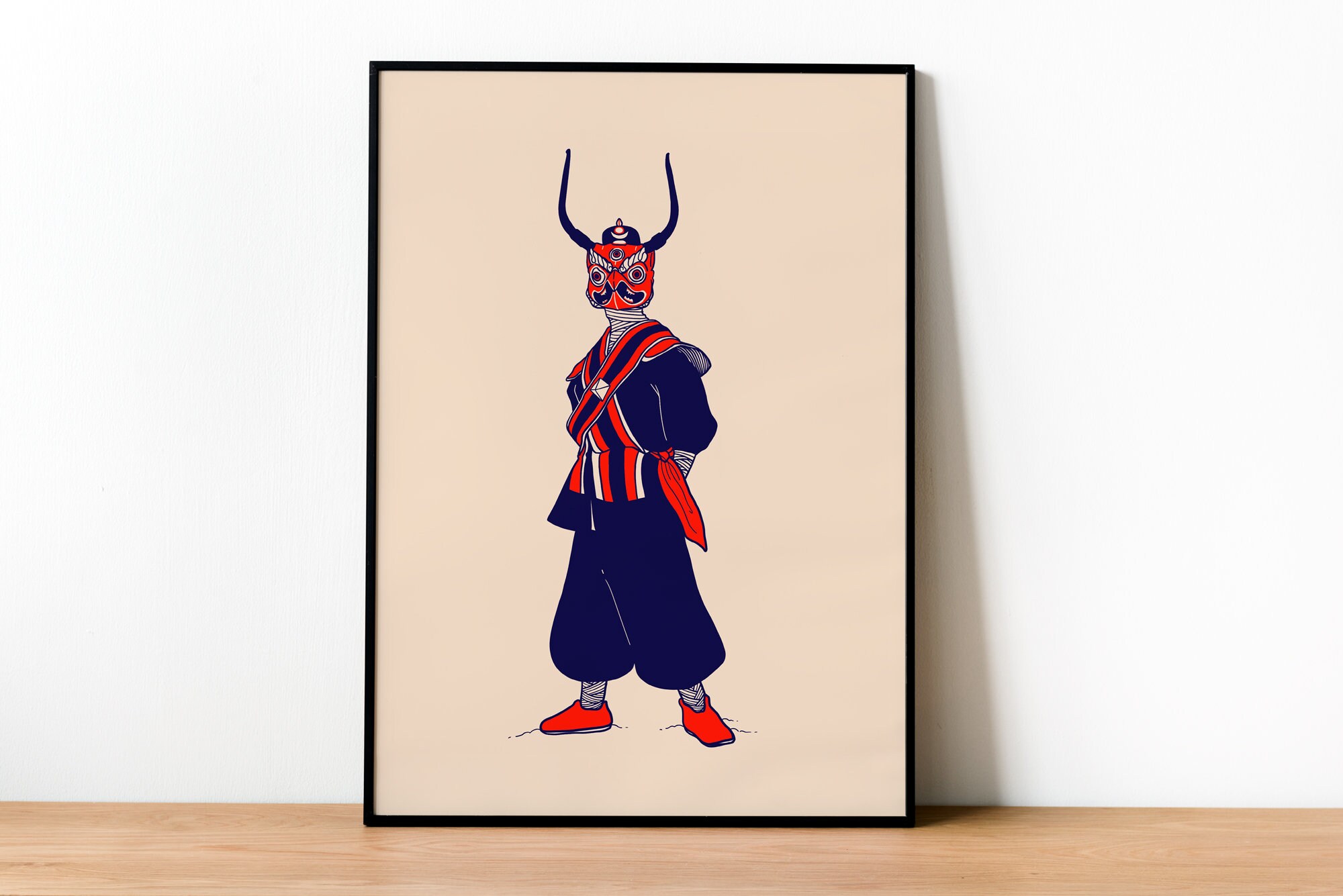 Bhutanese Mask Dancer - High Quality Fine Art Archival Print - A3 A2 - Etsy