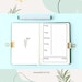 Bullet Journal and Planner Rolling Daily Weekly Spread Seven Day ...