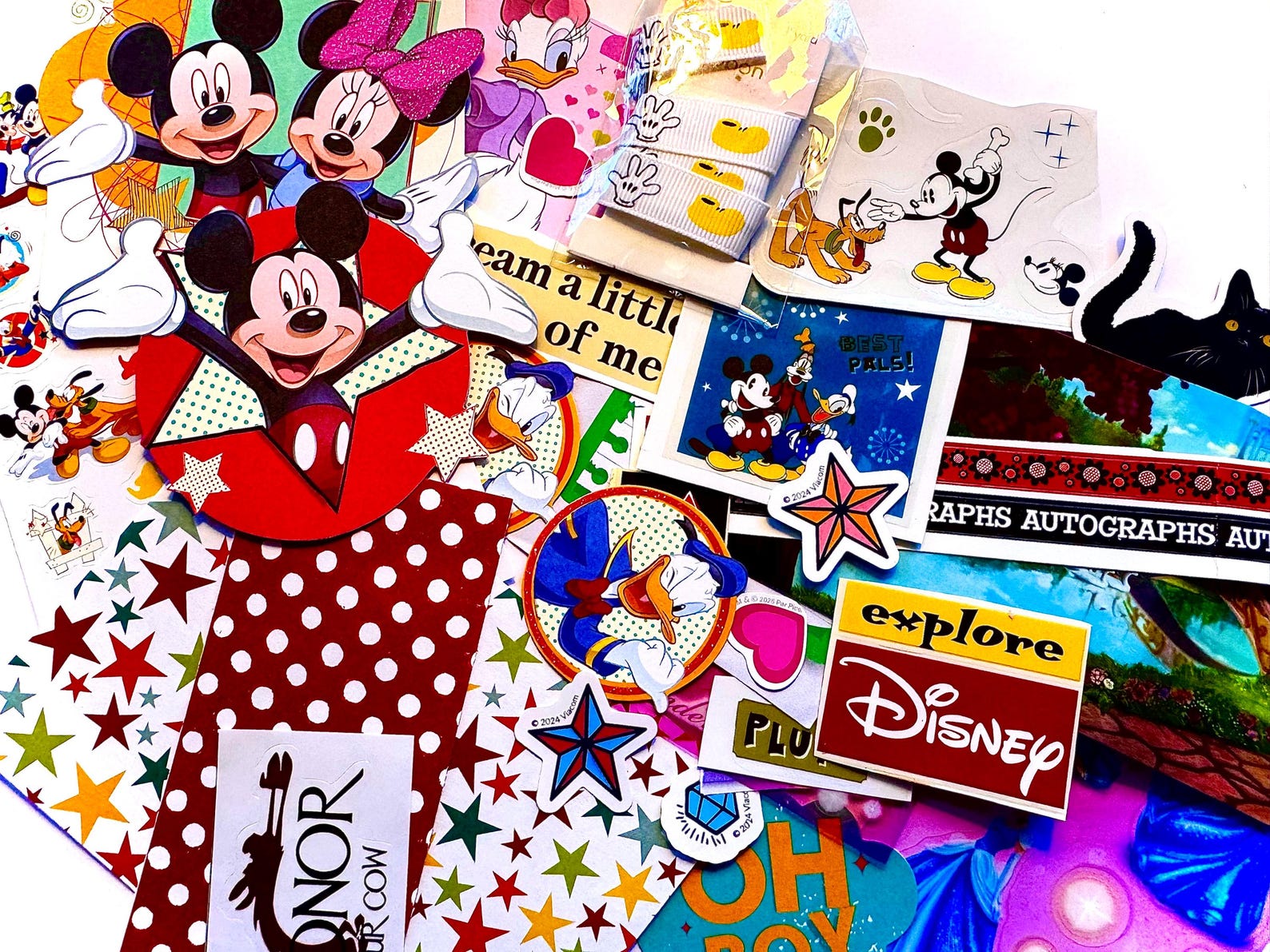 Magical Theme Park Junk Journal Scrap Pack | Whimsical Fairytale ...