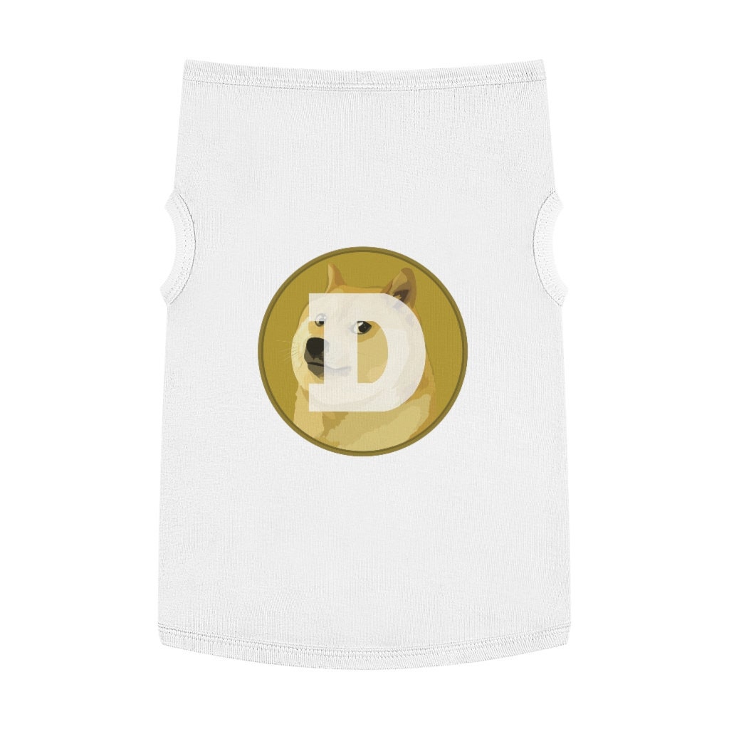 Doge Dog Cryptocurrency Crypto Token Pet Dog Tank Top - Etsy UK