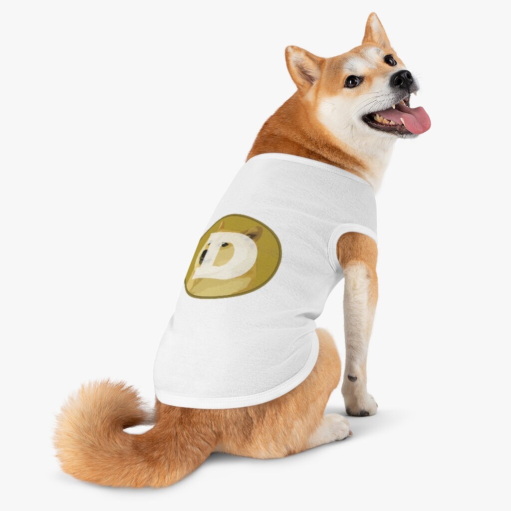 Doge Dog Cryptocurrency Crypto Token Pet Dog Tank Top - Etsy UK