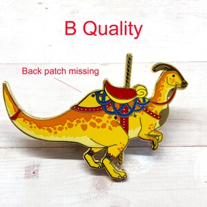 Parasaurolophus Dinosaur Carousel Enamel Pin A Symphony of Cuteness ...