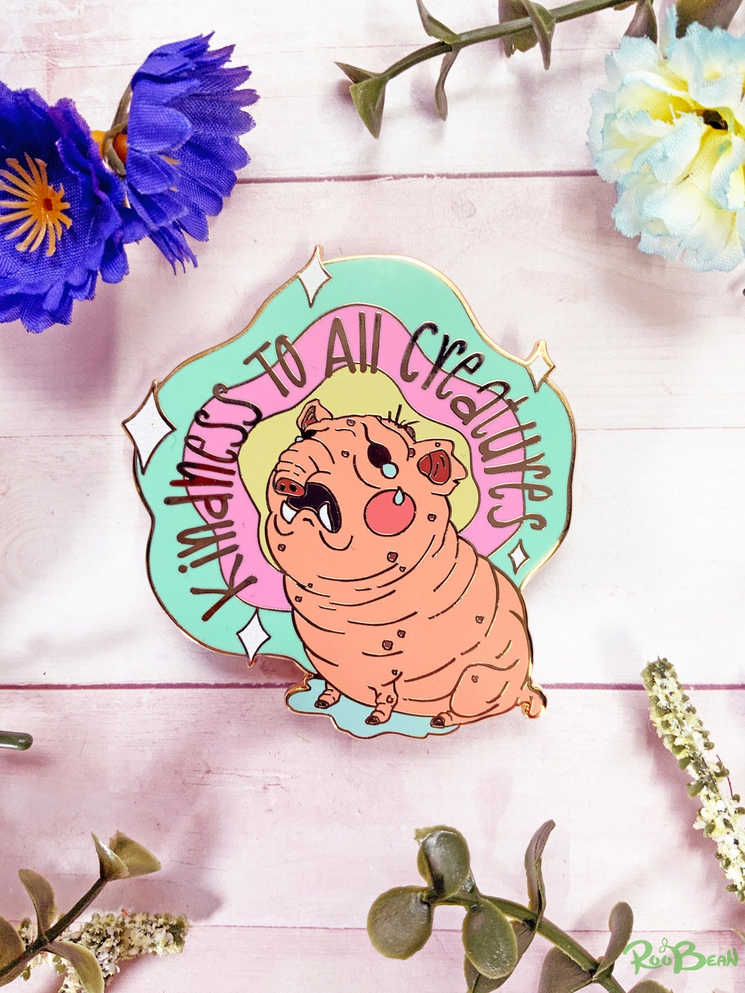 Pennsylvanian Squonk Cryptid Creature - Hard Enamel Pin - Kindness for ...