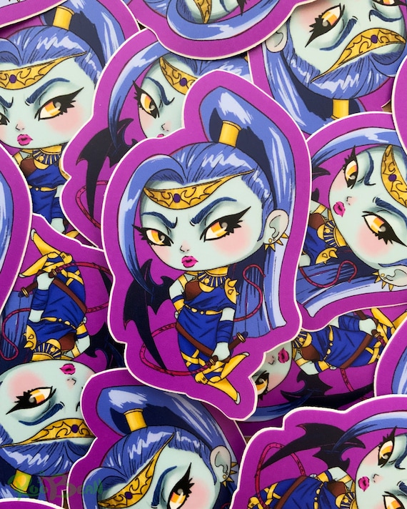 Megaera Furies Hades Video Juego pegatina - Etsy España