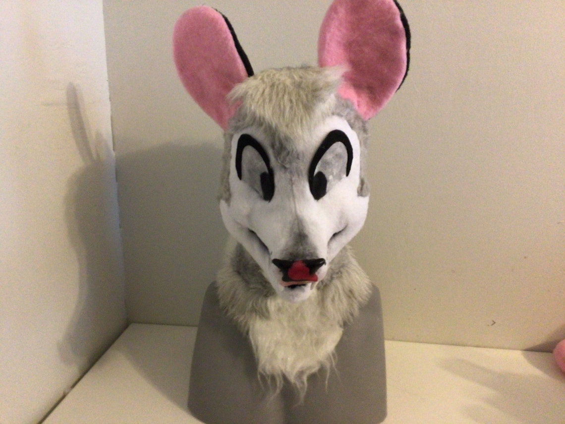 Opossum Fursuit Mini Partial Premade Possum Rat Mouse Fur Suit - Etsy