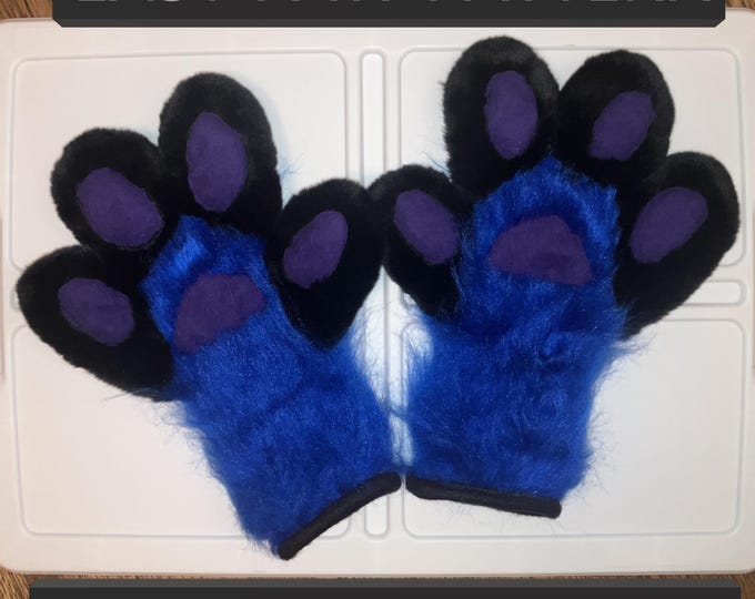 Fursuit Paw Template, 5 Toes, Downloadable Pattern PDF DOWNLOAD, No ...