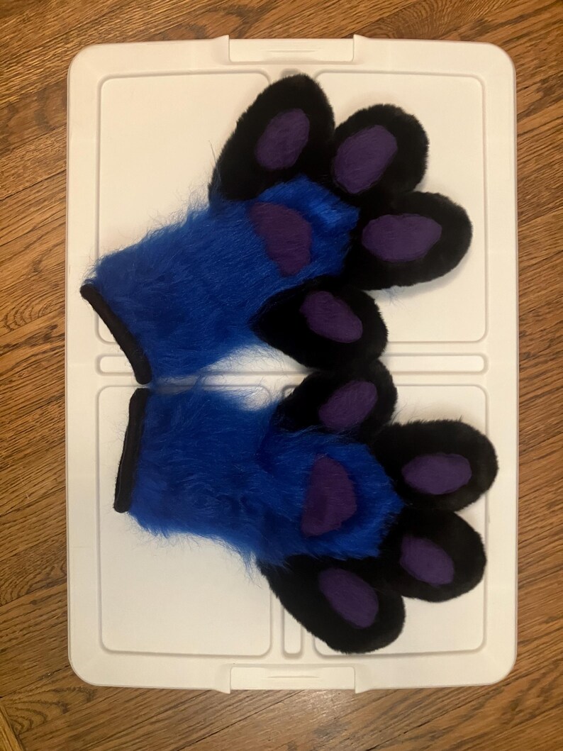 Beginner Friendly Fursuit Paw Pattern PDF Download and Tutorial, 4 ...