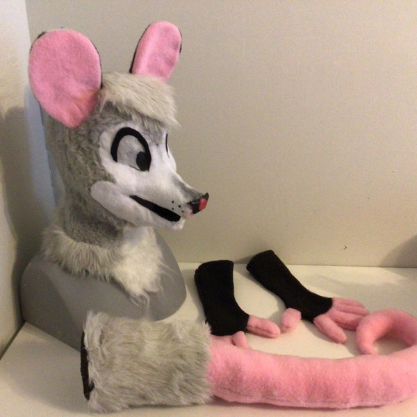 Opossum Fursuit - Etsy