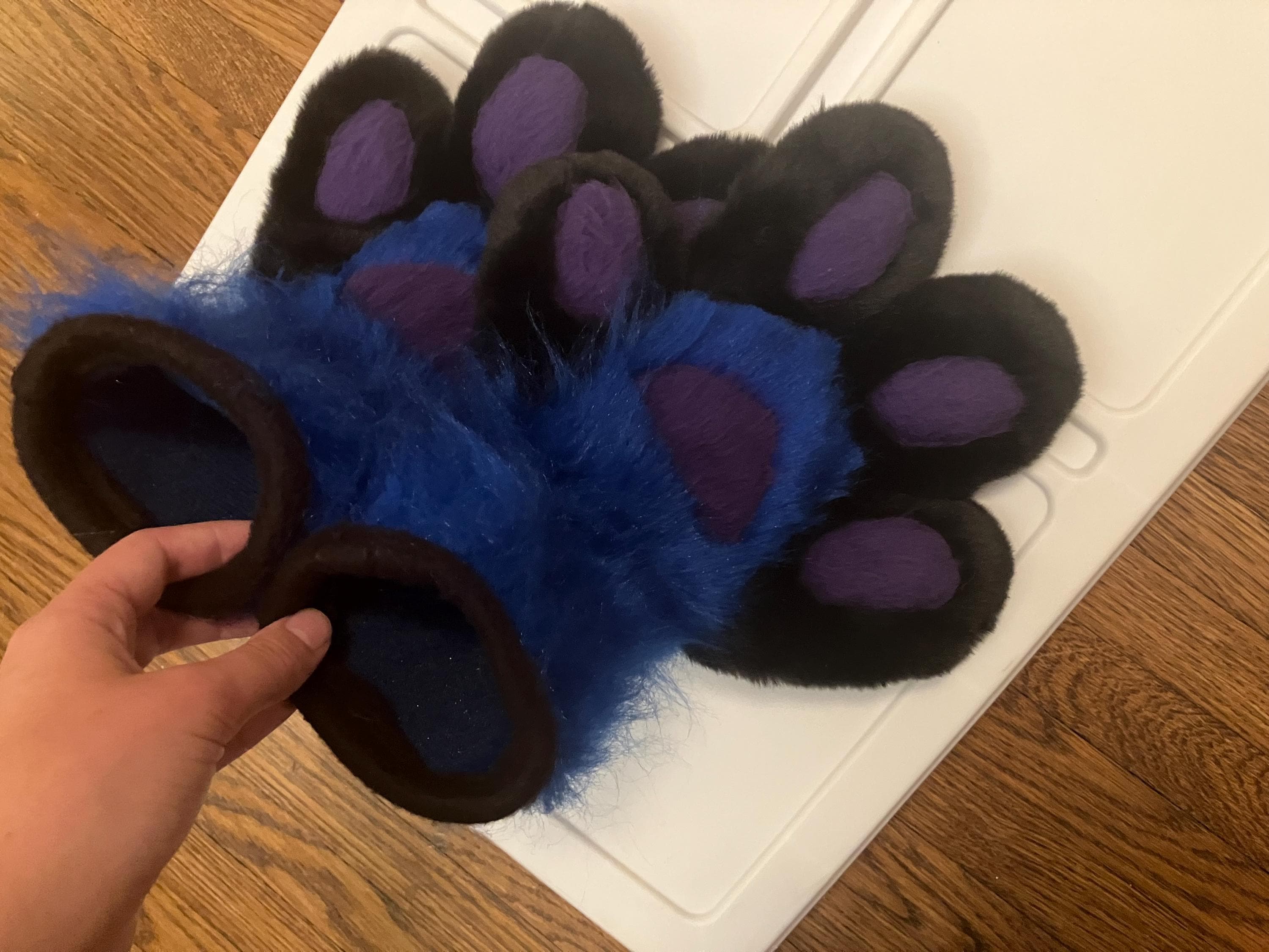 Beginner Friendly Fursuit Paw Pattern PDF Download and Tutorial, 4 ...