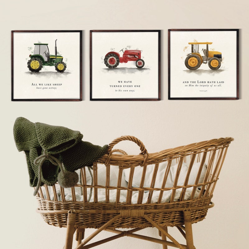 Tractor Nursery - Etsy