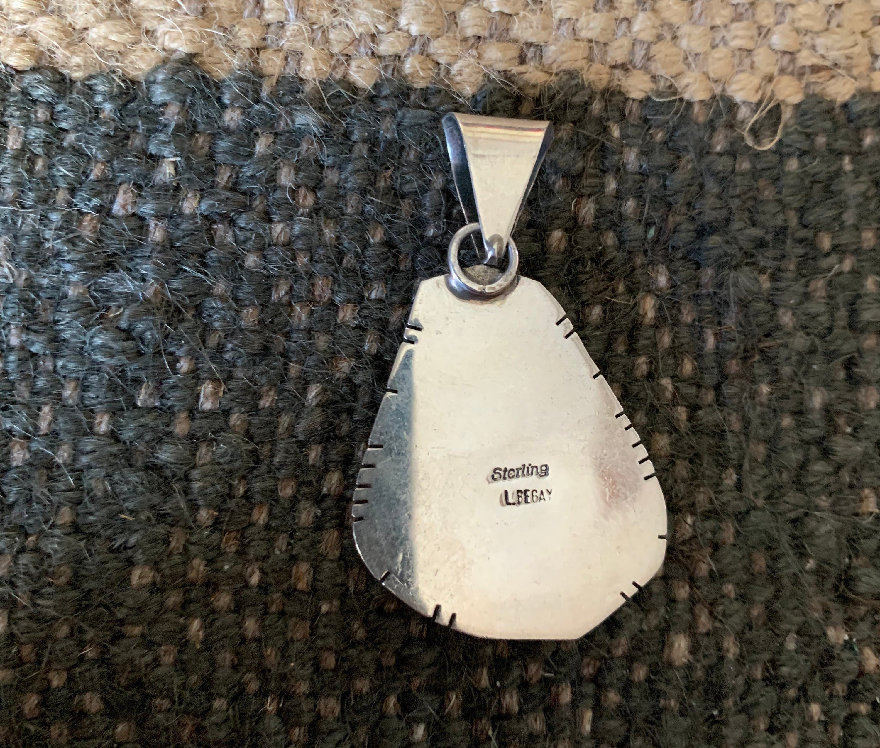 L. Begay, Beautiful, Native American, Turquoise and Sterling, Statement ...