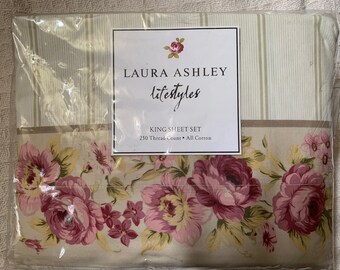 Laura Ashley Queen Sheets | Etsy