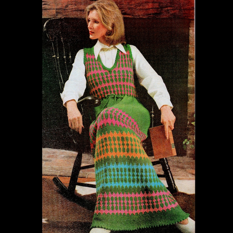 70s Knitting Patterns - Etsy