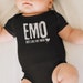 Emo Baby Clothes, Emo Aesthetic, Grunge Baby Bodysuit, Emo Like Mom ...