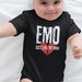 Emo Baby Clothes, Emo Aesthetic, Grunge Baby Bodysuit, Emo Like Mom ...