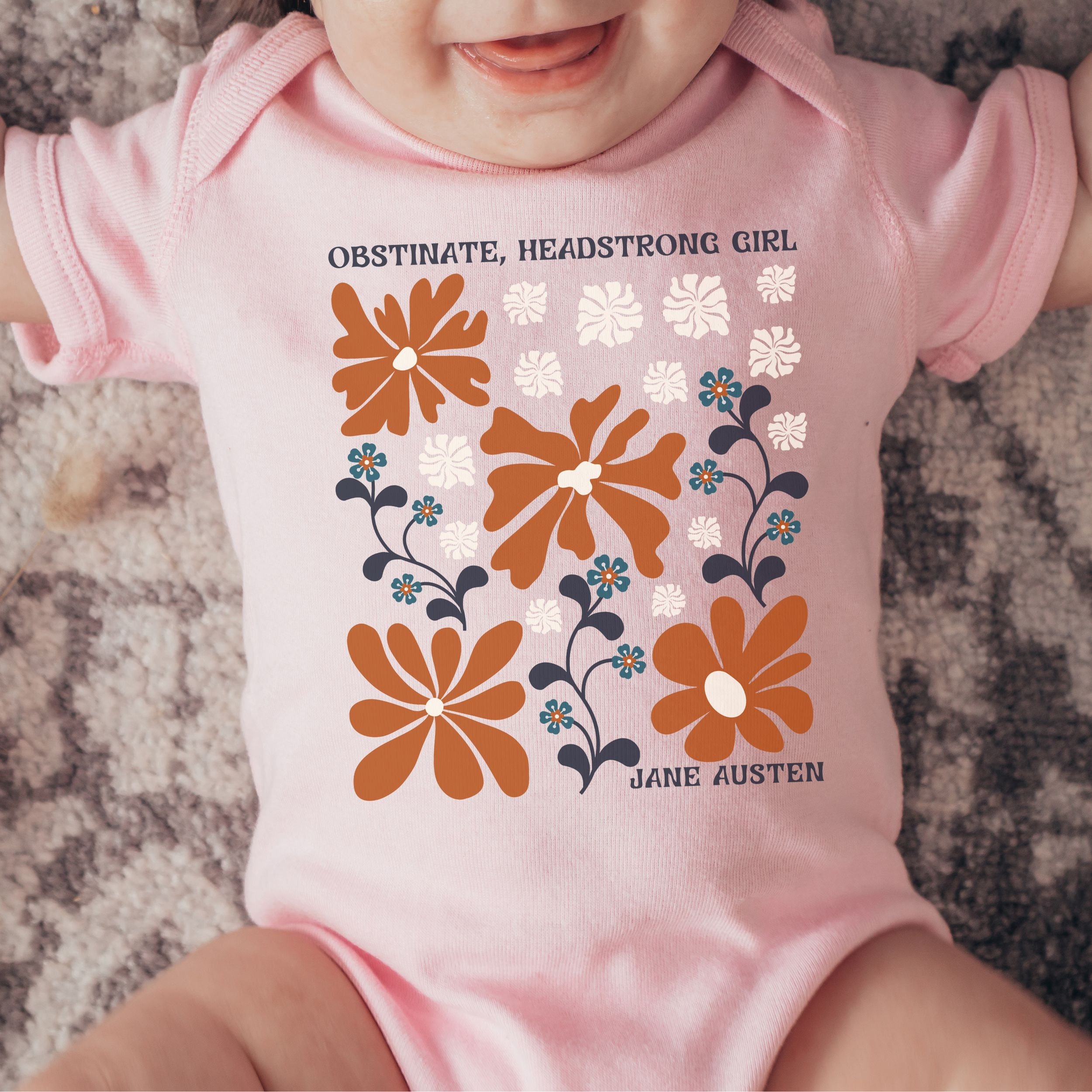 Obstinate Headstrong Girl, Jane Austen Baby Pride and Prejudice ...
