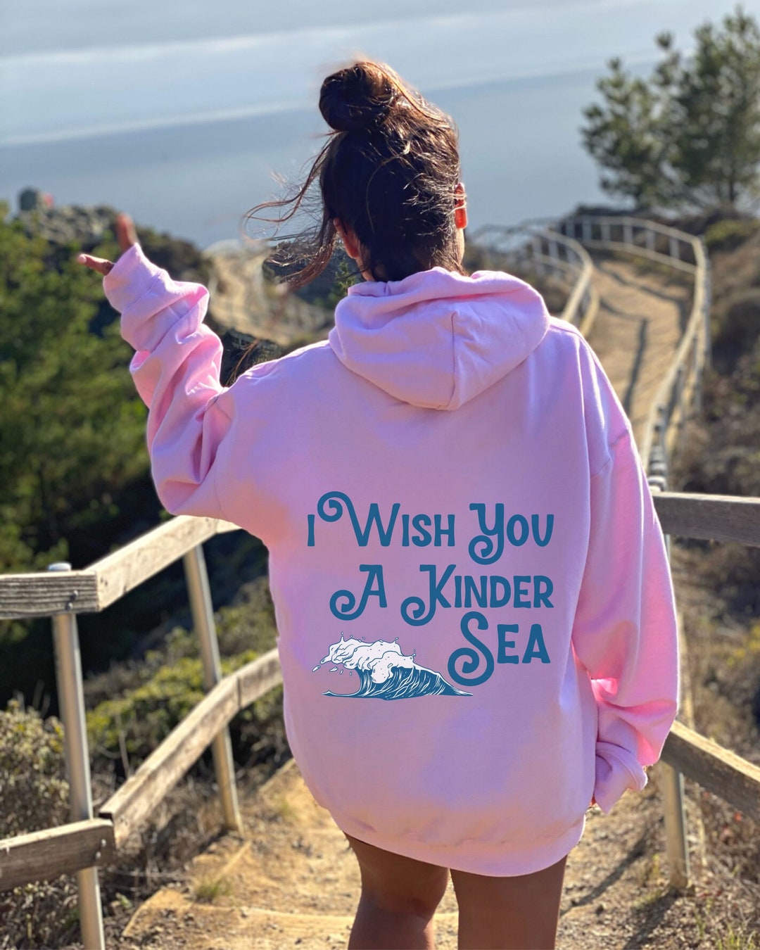 Kindness Hoodie Mermaidcore Oceancore Sweatshirt Beach Hoodie Positive ...