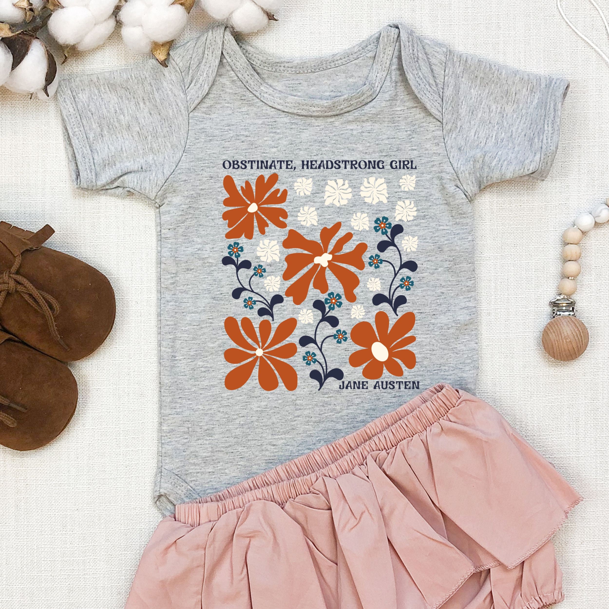 Obstinate Headstrong Girl, Jane Austen Baby Pride and Prejudice ...