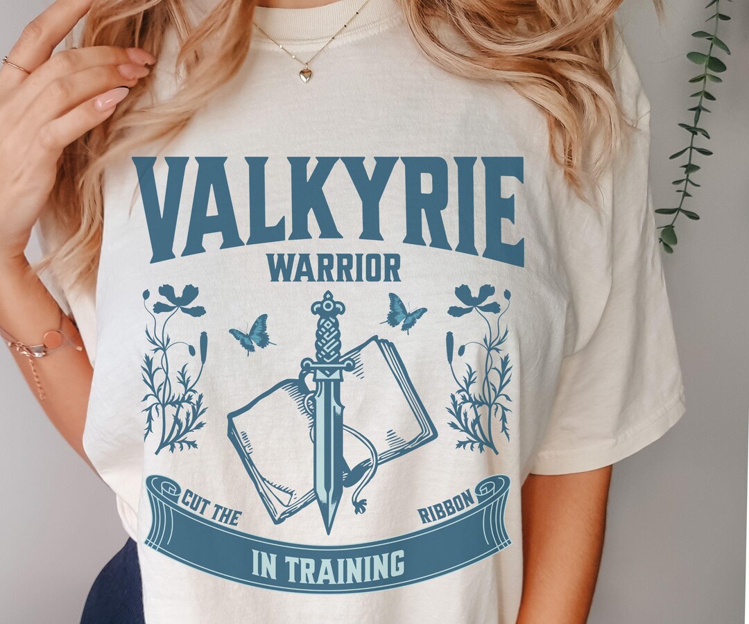 Valkyrie Shirt, Warrior in Training Shirt, Licensed SJM Merch, Sarah J ...