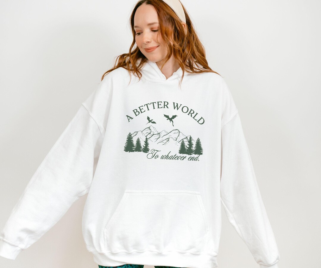 A Better World Throne of Glass Hoodie, Licensed SJM Merch, KOA to ...