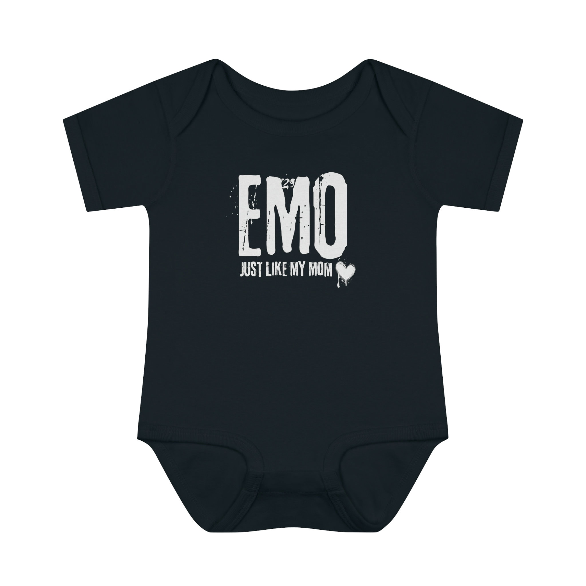 Emo Baby Clothes, Emo Aesthetic, Grunge Baby Bodysuit, Emo Like Mom ...