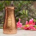 100% Pure Copper Matka Water Bottle Pitcher Flask With - Etsy