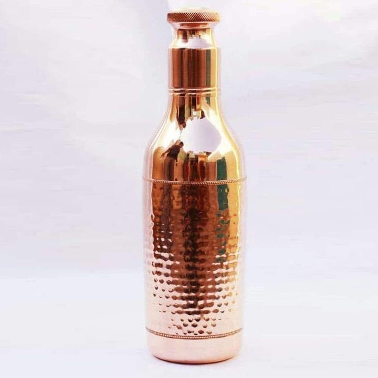 100% Pure Copper Bottle Champagne Bottle Leak Proof Design - Etsy