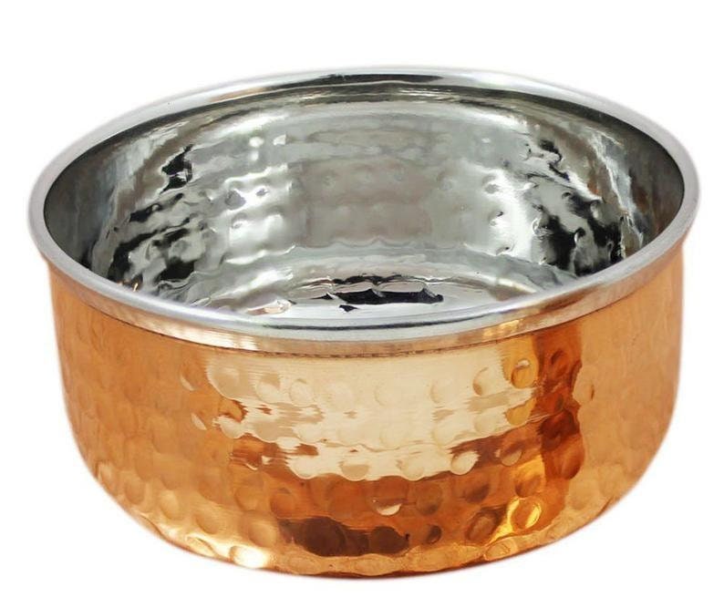 Stainless Steel Copper Dinnerware Set 7 Pcs Dinner Set | Etsy