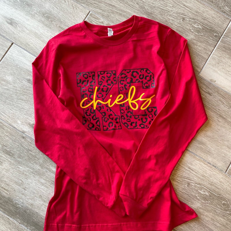 Kc Chiefs Leopard Png - Etsy