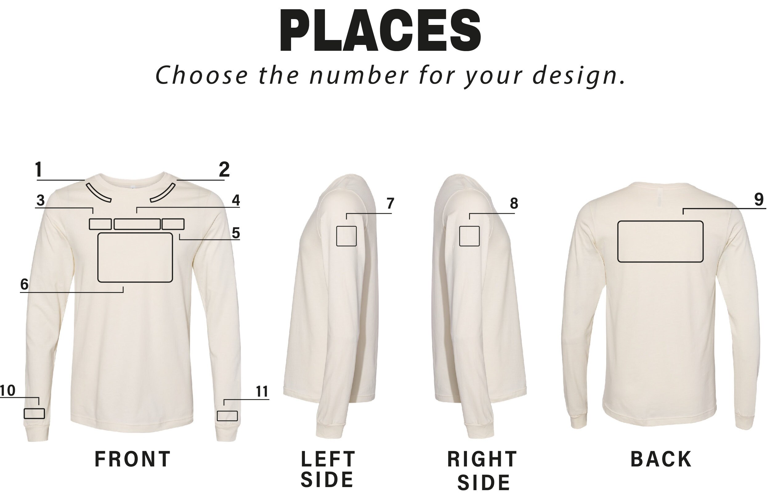 Comfort Colors Long Sleeve QR Code Shirt for Business, Personalized ...