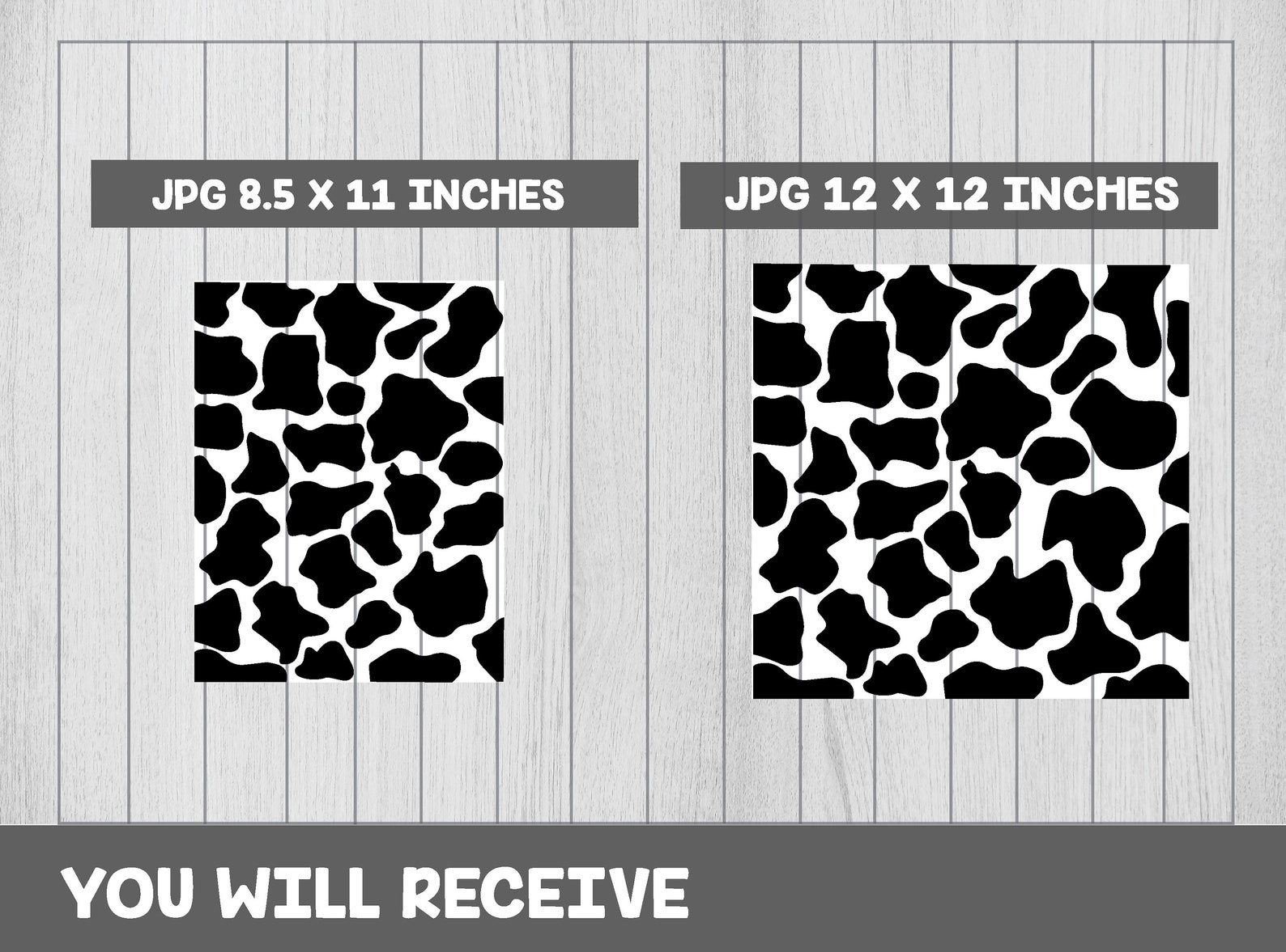 Cow Pattern Svg Cow Print Svg Animal Print Svg Cow Pattern | Etsy