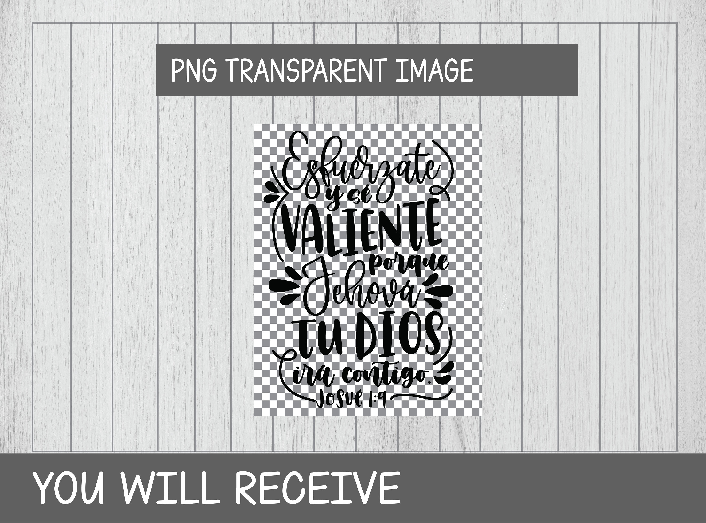 Esfuerzate y se valiente Josue 1:9 SVG Bible verse, joshua 1 9 ...