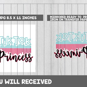 Tik Tok Princess Svg Tiktok Princess Svg Tik Tok Svg Tiktok Princess ...