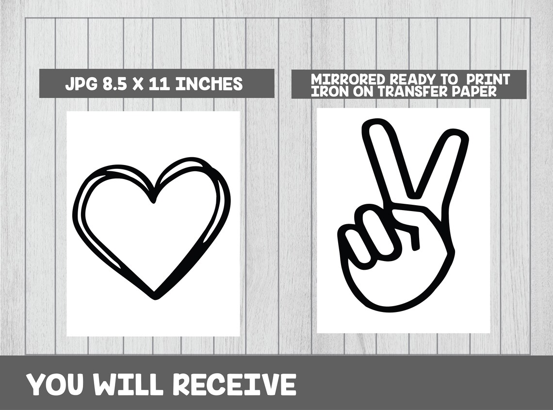 Peace and Love SVG File Peace Sign SVG Love Svg Heart Svg - Etsy