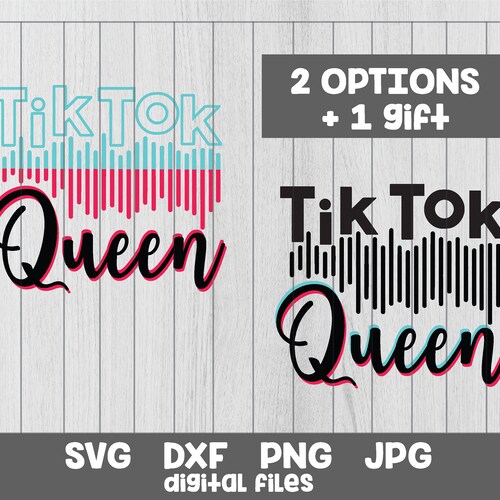 Digital Art & Collectibles Tik Tok Queen Iron On Decal ready to use ...