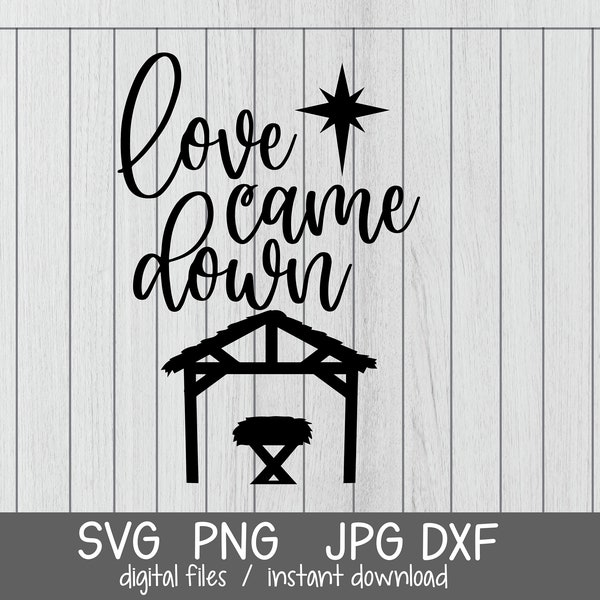 Love Came Down Png - Etsy