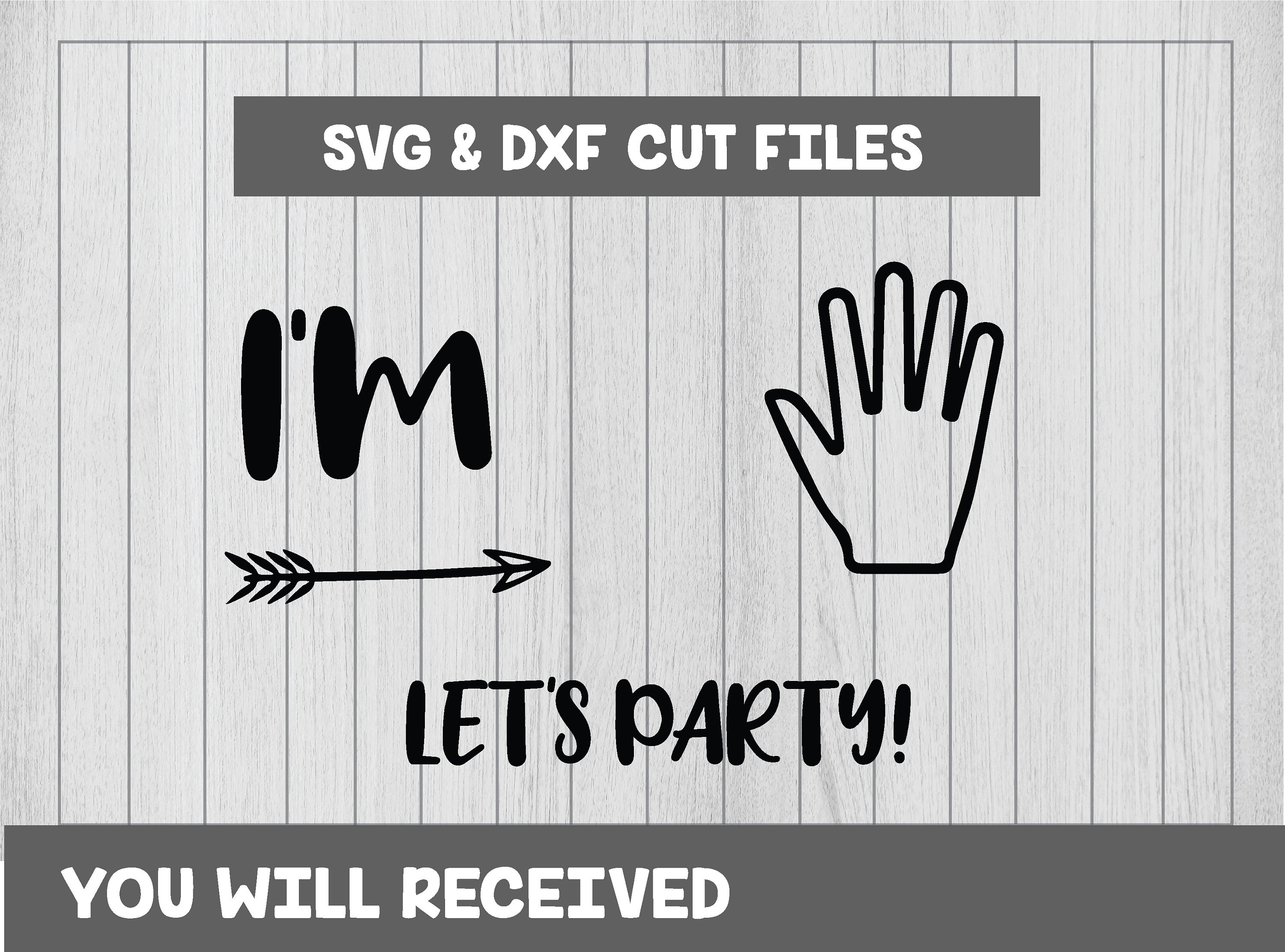 Im Five Lets Party Svg I Am Five Lets Party Svg Five - Etsy Singapore