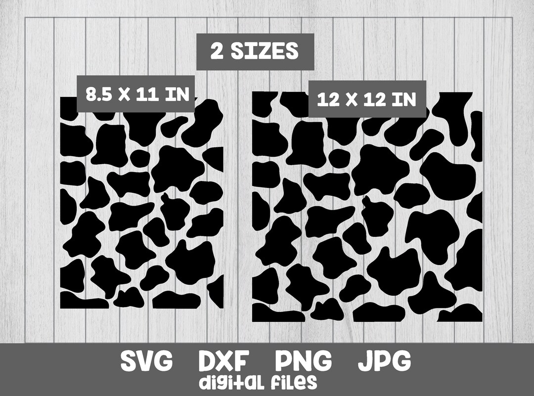 Cow Pattern Svg Cow Print Svg Animal Print Svg, Cow Pattern Digital ...