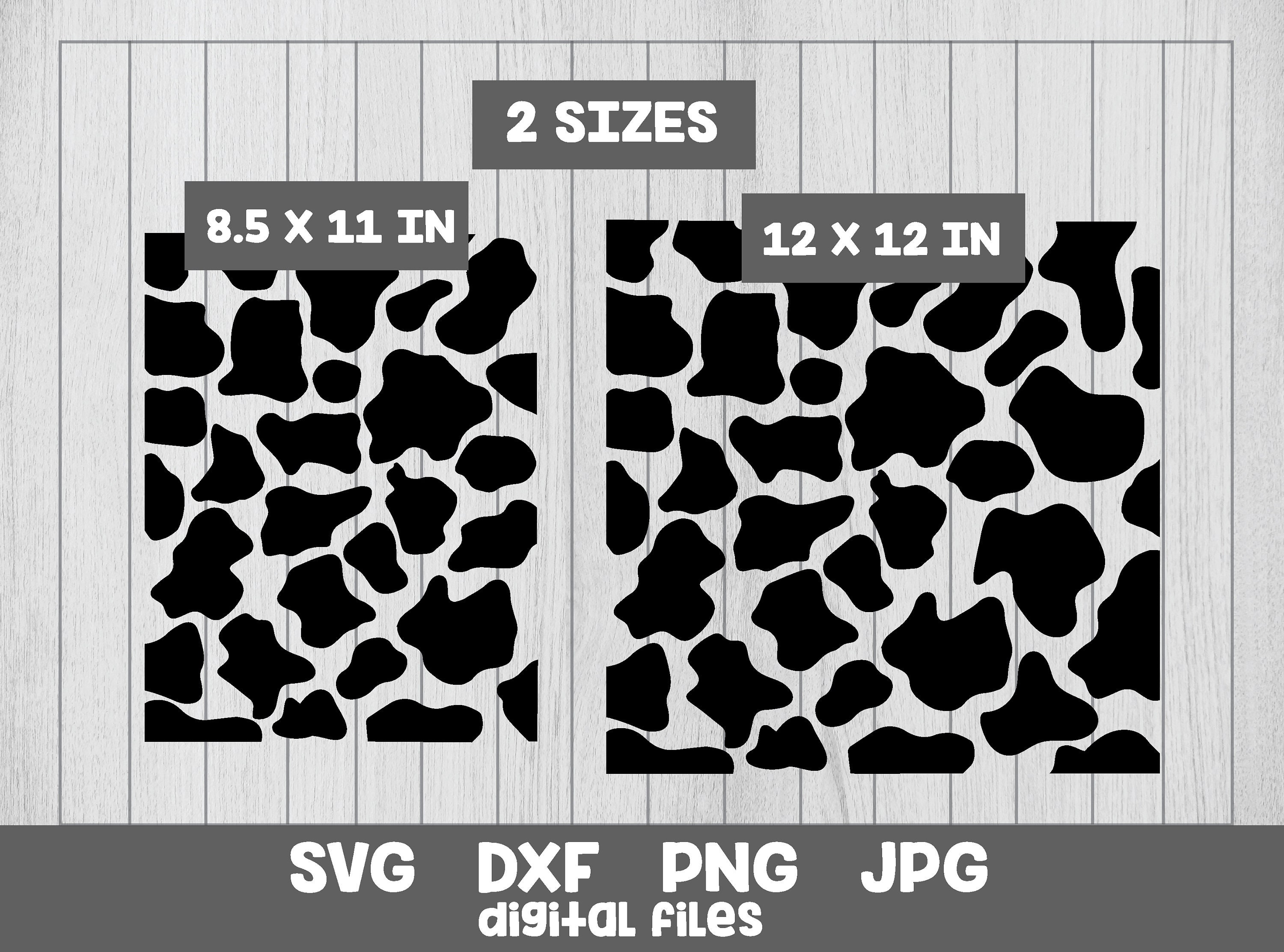 Patrón de vaca svg Cow Print svg Animal print svg imágenes | Etsy España