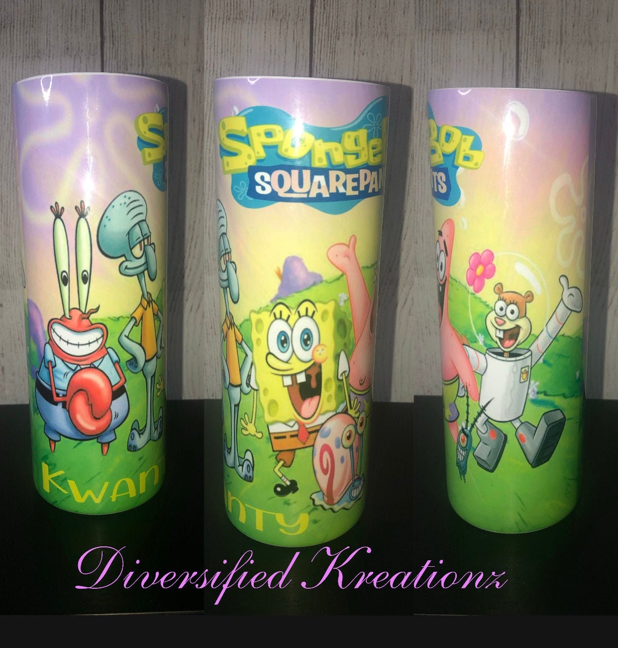 Spongebob Tumbler - Etsy