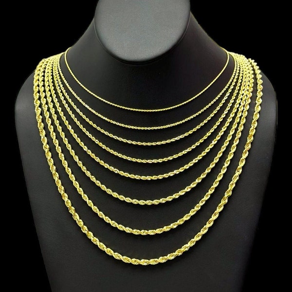 14k Gold Chain - Etsy