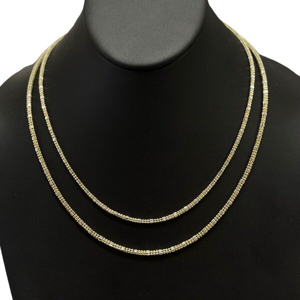Ice Cut Gold Chain - Etsy