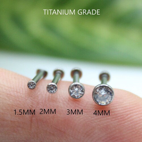 18g 6mm 8mm 10mm Internally Threaded 1.6mm 2mm 2.5mm 3mm - Etsy