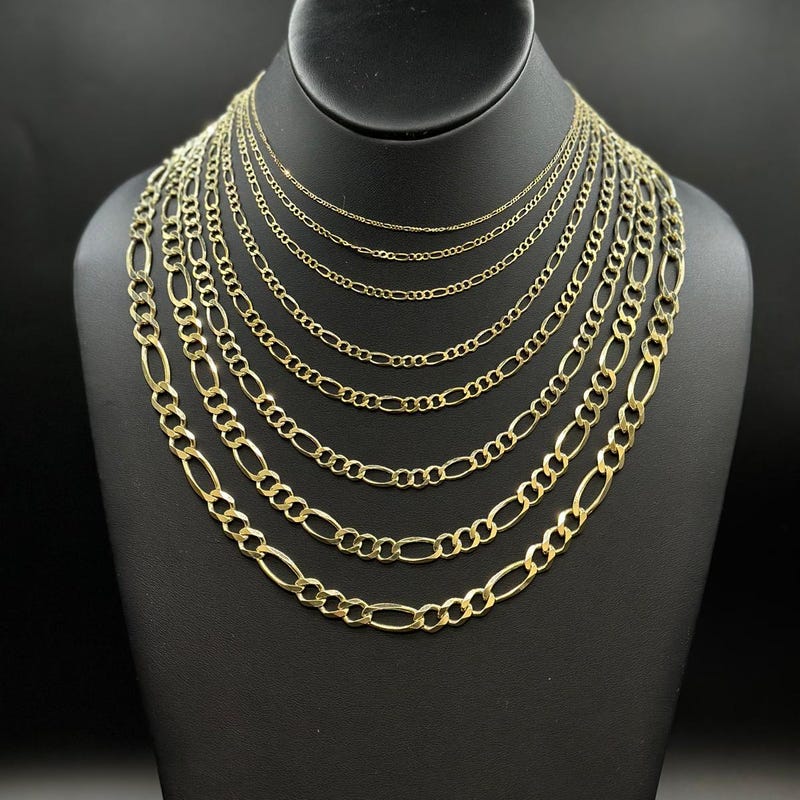 14k Gold Chain - Etsy
