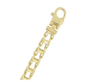 Railroad Chain Necklace - Etsy