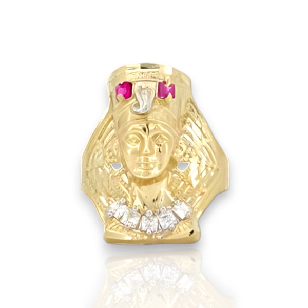 10k Gold King Ring - Etsy