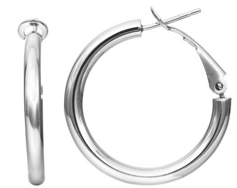 14k Omega Back Earrings - Etsy